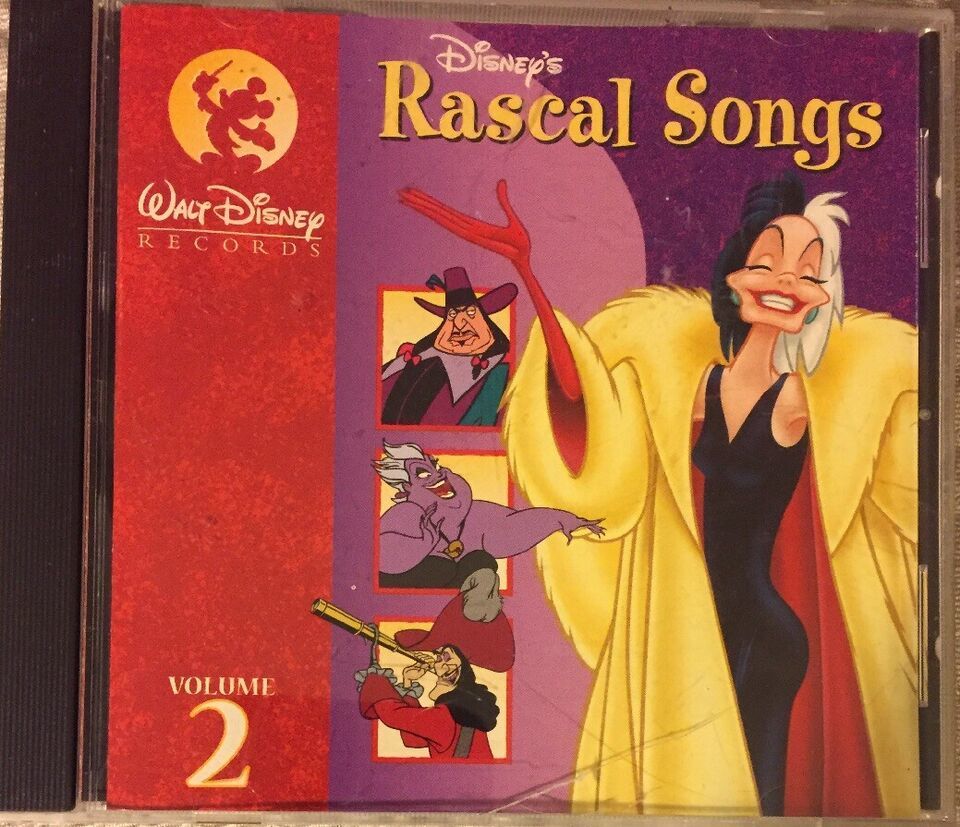 Disney’s Rascal Songs Vol 2 Walt Disney Records 1996 Ships Within 24 ...