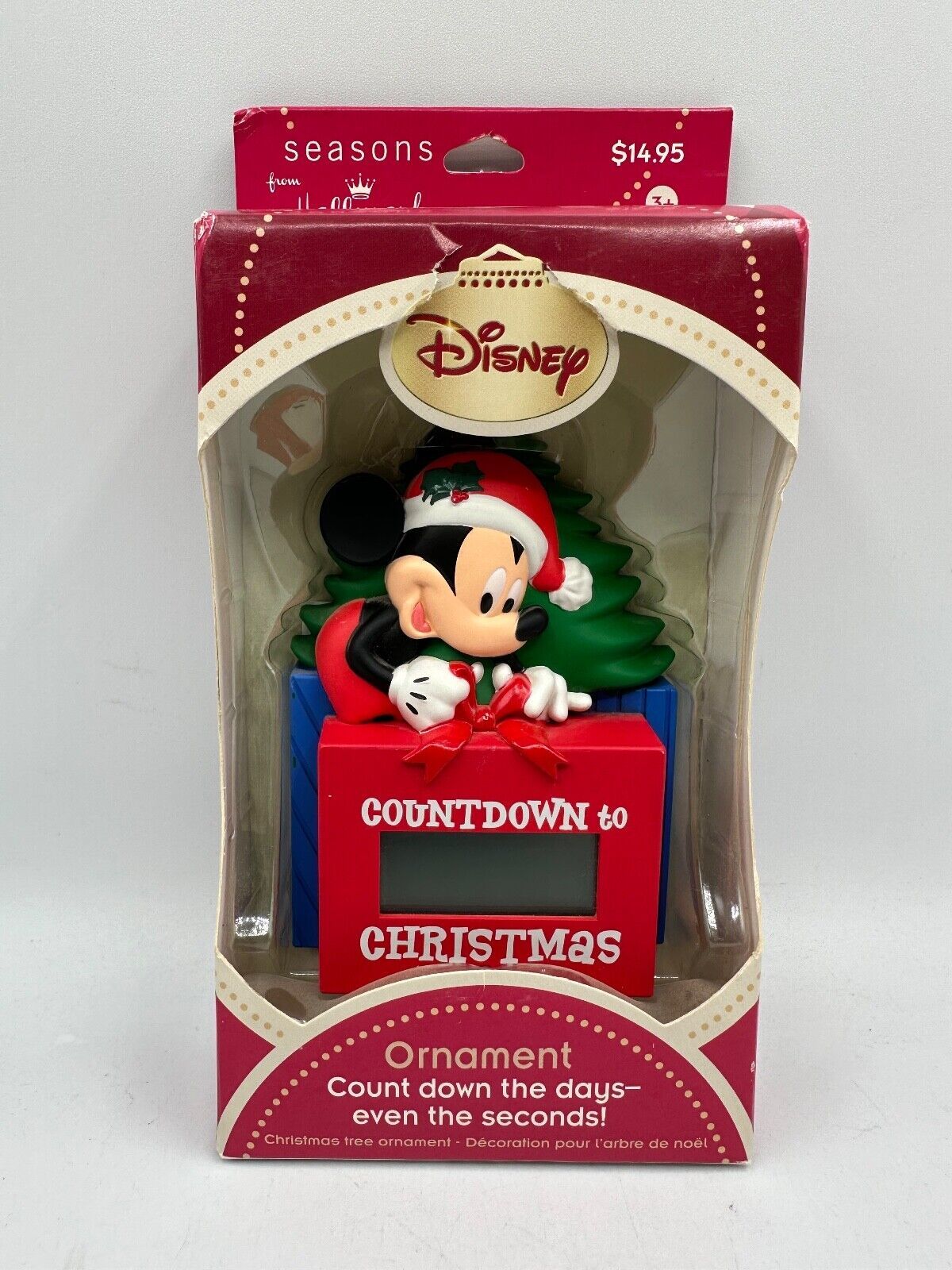 Hallmark Disney Countdown To Christmas Ornament Mickey Mouse Digital ...