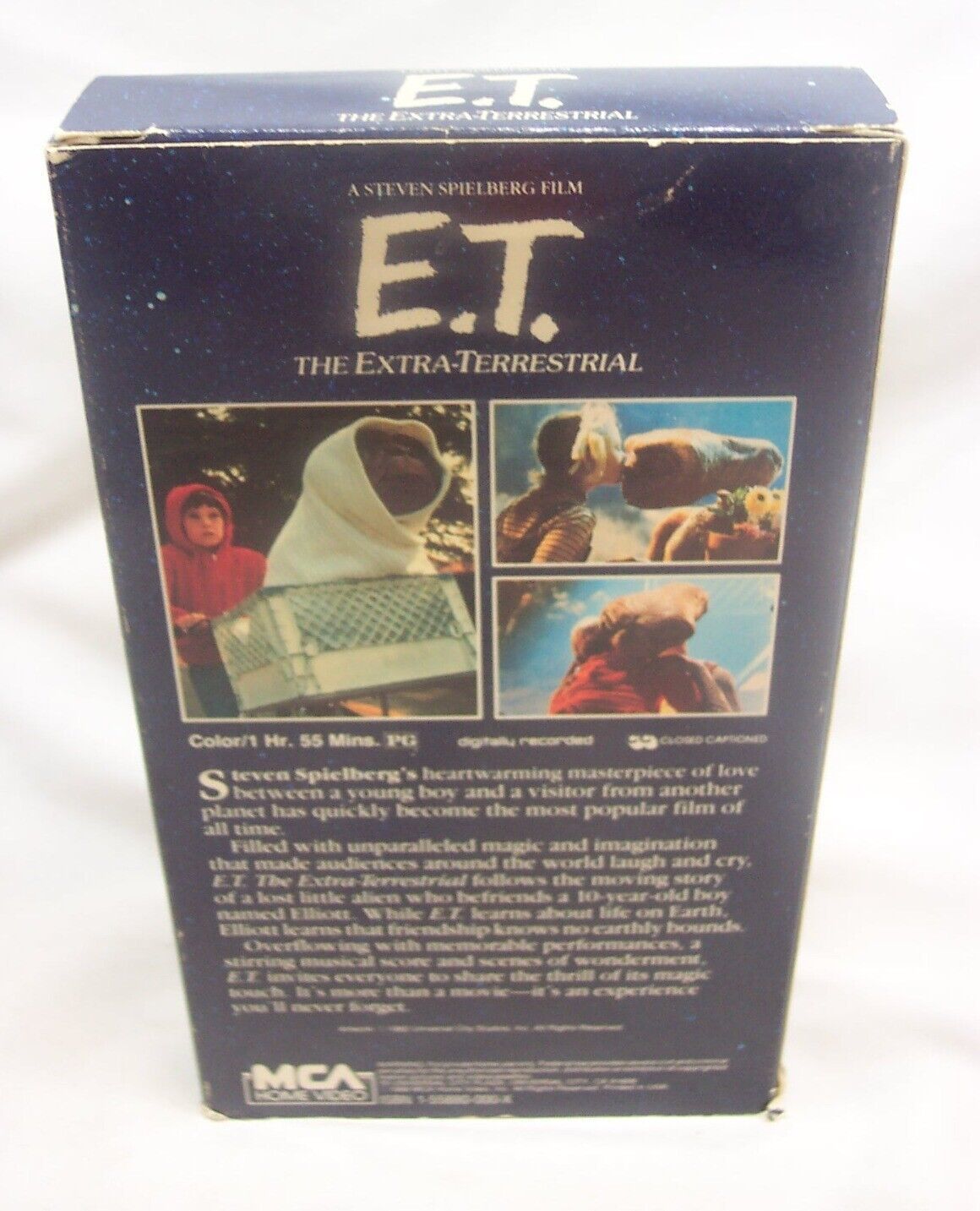 Vintage 1988 E.T. THE EXTRA-TERRESTRIAL VHS VIDEO MOVIE ET - VHS Tapes