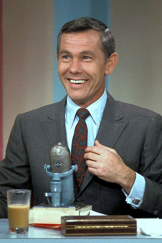 Johnny Carson Laughing Classic Color 11x17 Mini Poster - 2000-Now