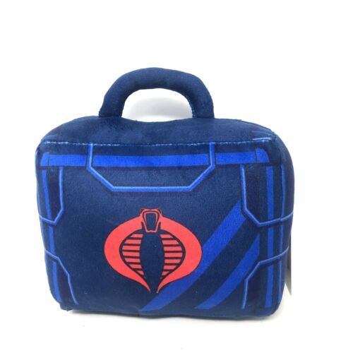 G.I. Joe Secret Cobra Briefcase Plush Figure Stuffed Animal Toy 6" New ...