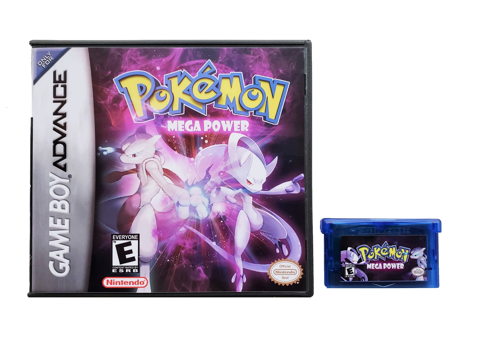 Pokemon Mega Power - Custom Game / Case Gameboy Advance GBA (USA Seller ...