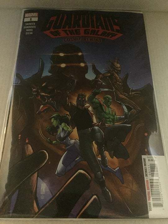 2022 Marvel Comics Guardians of the Galaxy Cosmic Rewind #1 Cover by ...