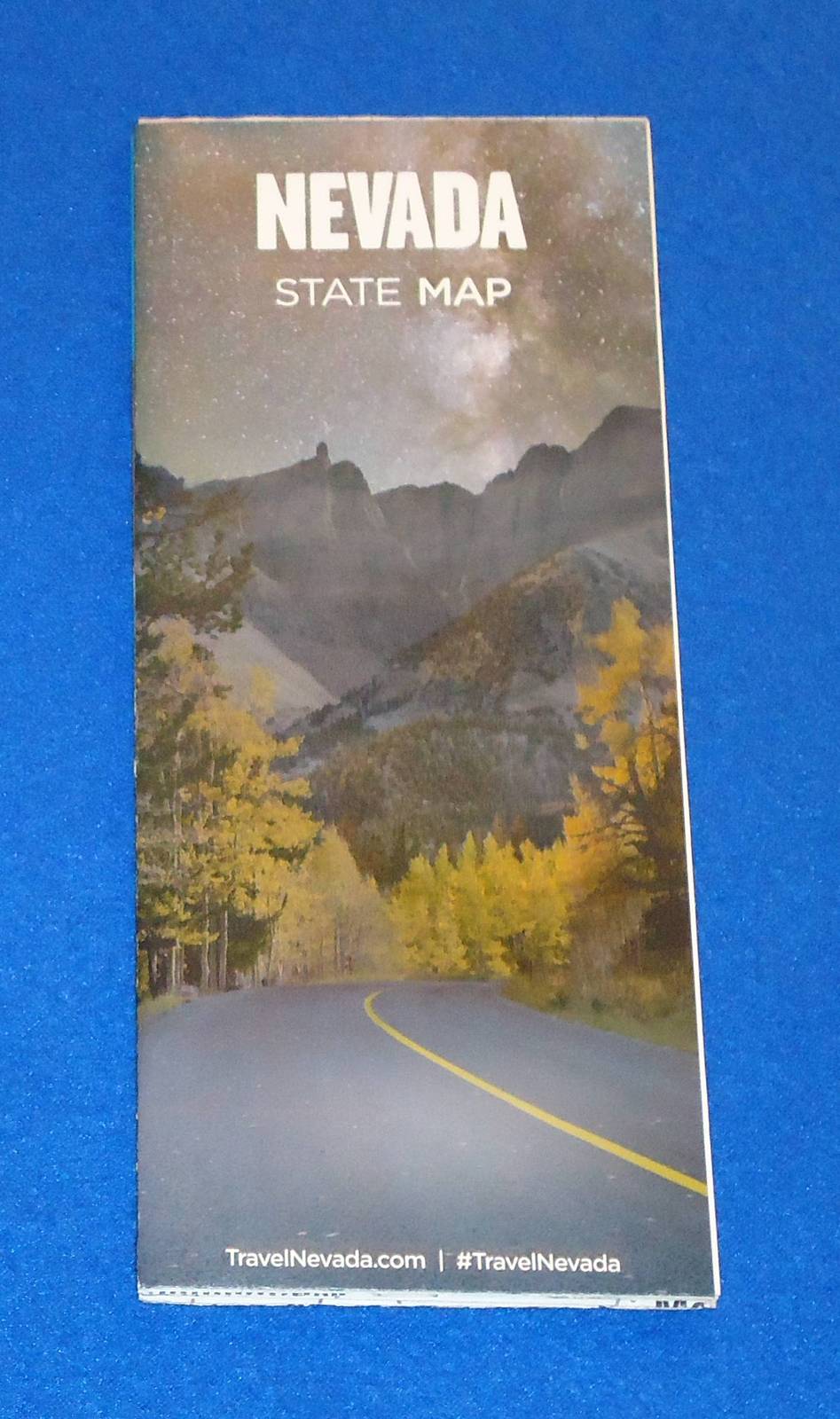 *BRAND NEW* REMARKABLE NEVADA STATE MAP SOUVENIR BROCHURE *EXCELLENT ...