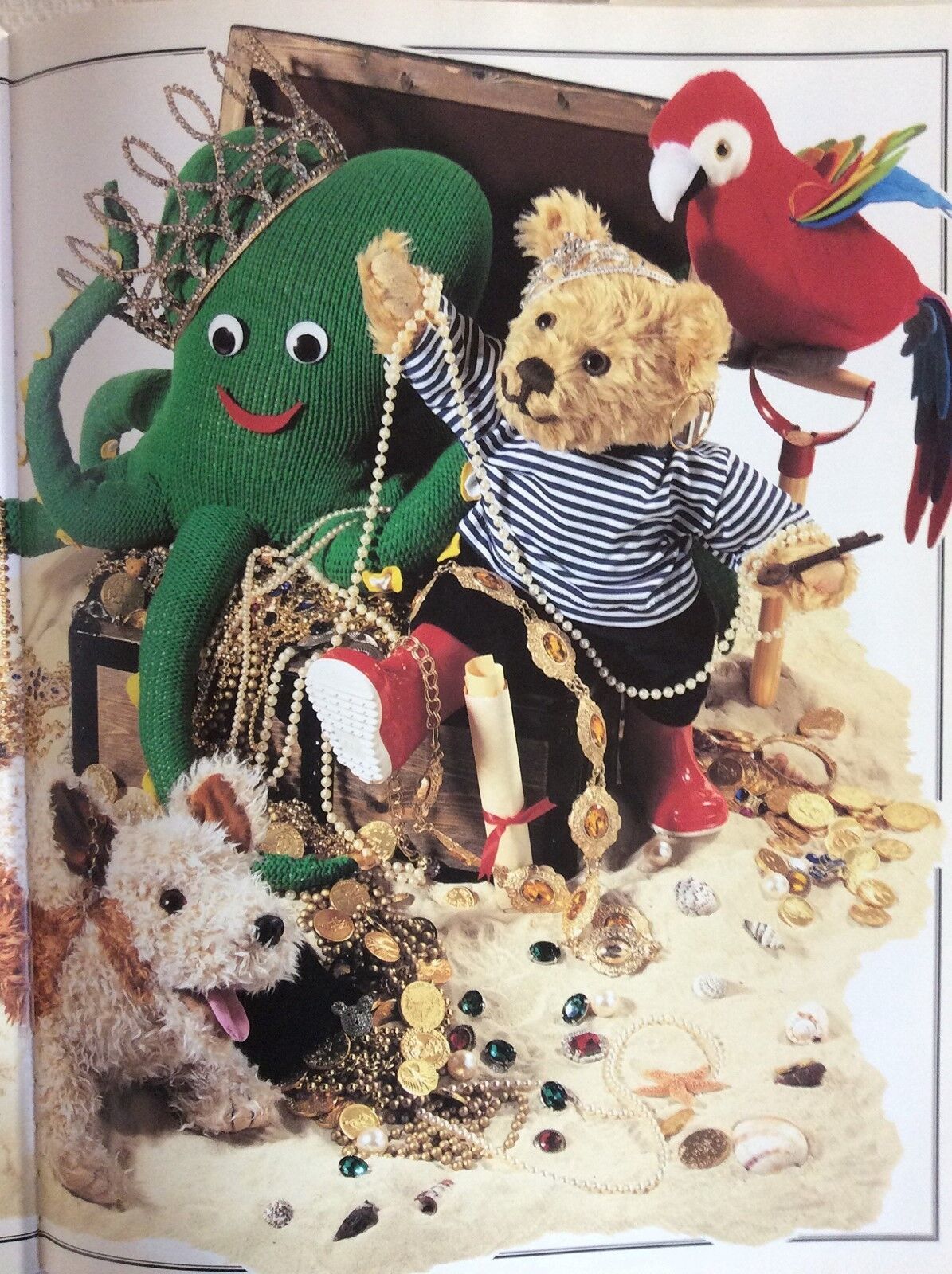 Teddy Bear Photo Ehon Tedi Bea no Takara-sagashi 1995 Book Japan ...