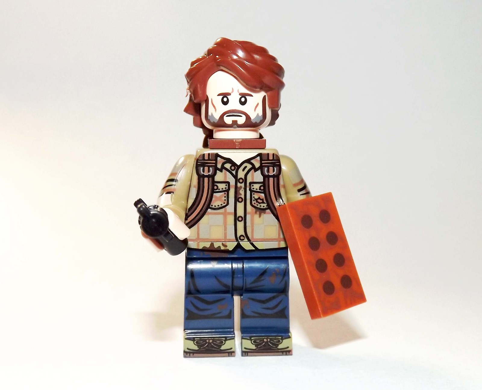 Minifigure Custome Joel Miller The Last Of Us Tv Show Horror - LEGO (R ...