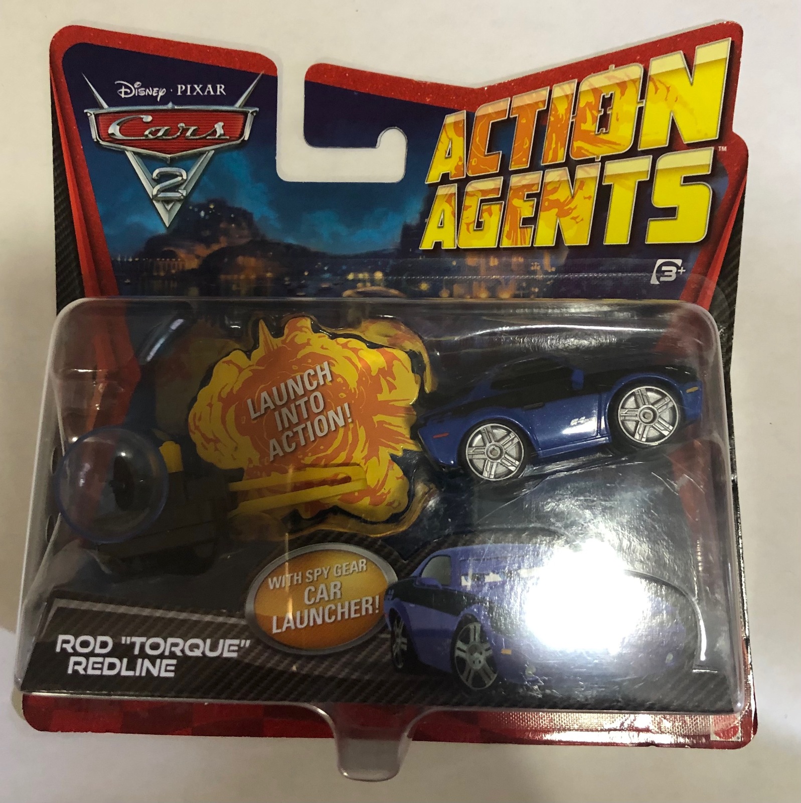Disney Pixar Cars Action Agents Rod Torque Redline - Action Figures