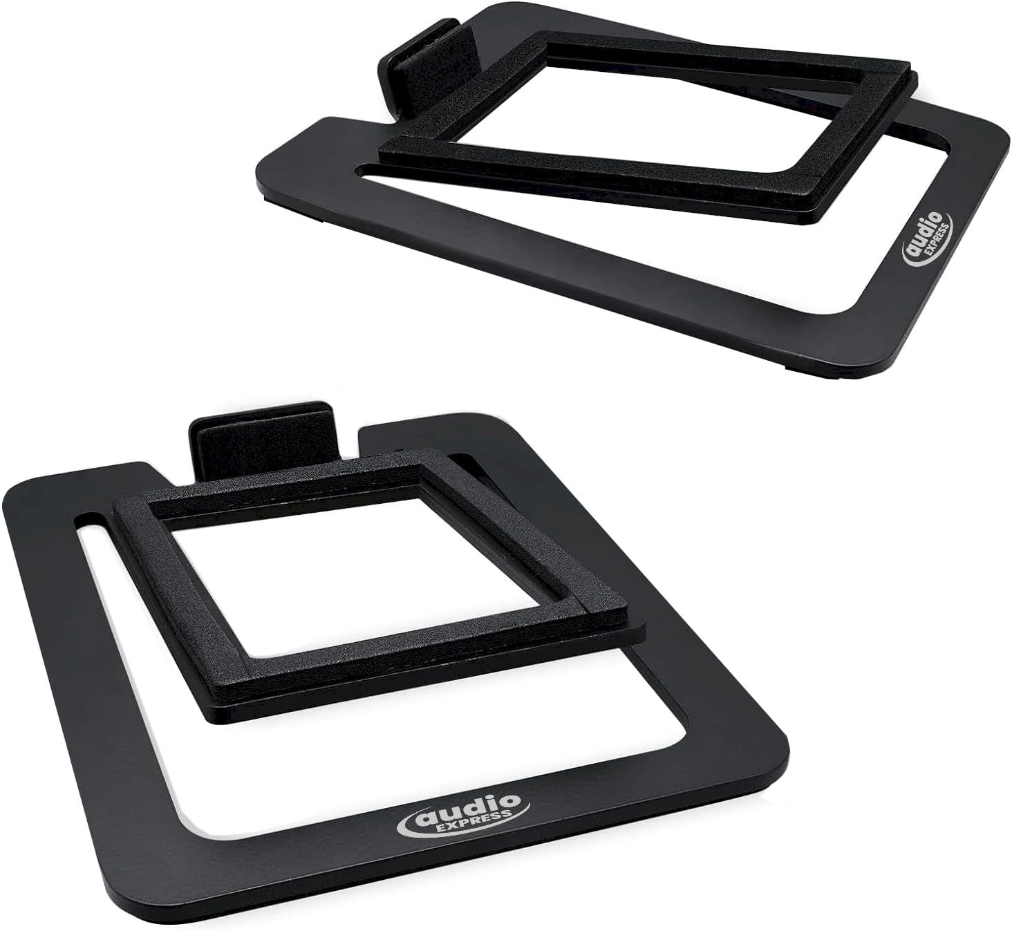 Metal Speaker Stands, Desktop, 20° Tilted Speaker Risers - Pc Speakers ...