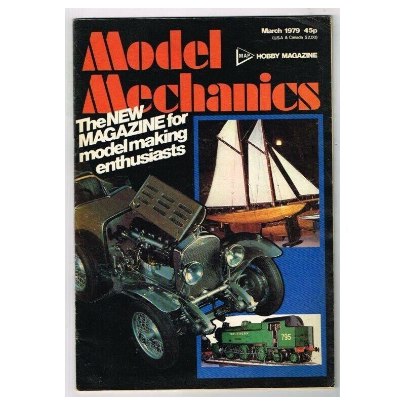 Model Mechanics Magazine March 1979 mbox3410/f Map Hobby Magazine ...
