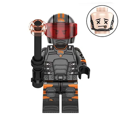 TVA Agent Deadpool 3 Marvel Movie Minifigure - Action Figures