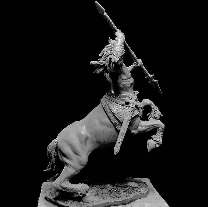 1/24 Resin Model Kit Warrior Centaur Fairy Tales Unpainted - Figures