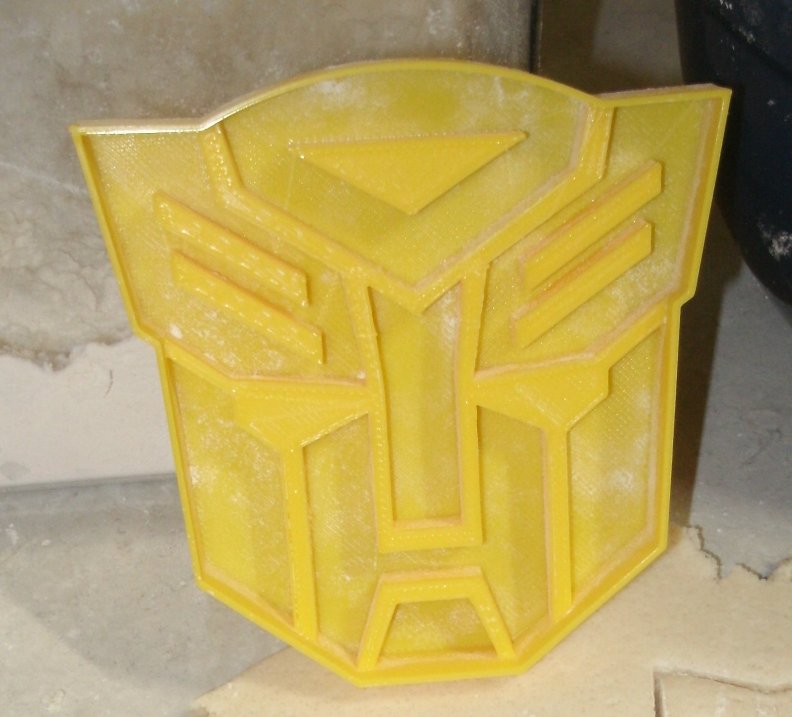 Bumblebee Autobot Transformer Character Cookie Cutter 3D Printed USA ...