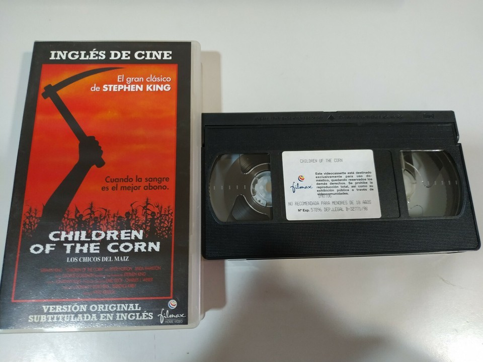 Children of the Corn Stephen King Fritz Kiersch - VHS Tape Tape V.O ...