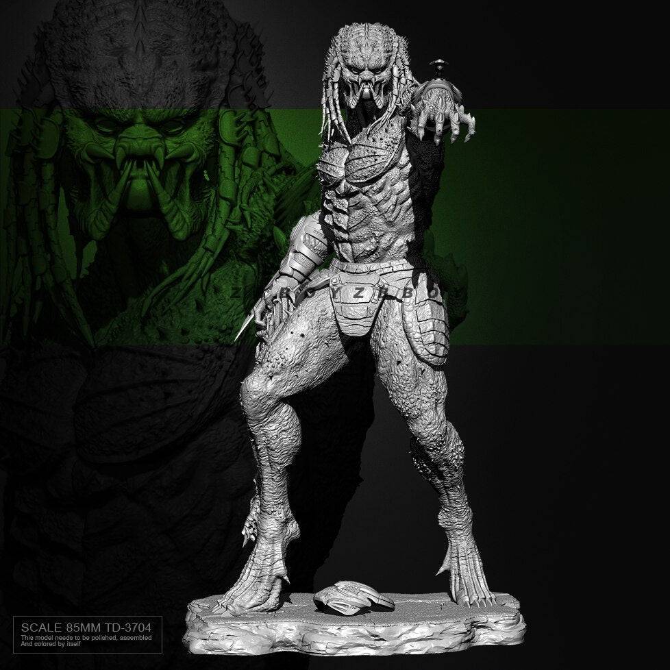 1/24 85mm Resin Model Kit Alien Monster Movie Unpainted - Figures
