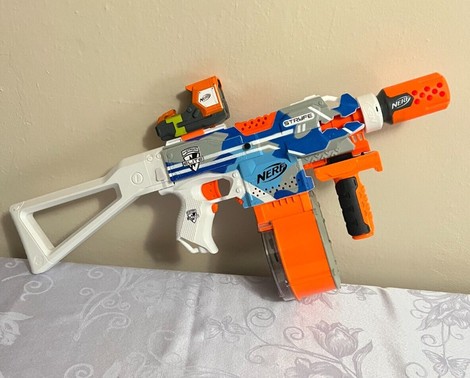 Nerf N-Strike Elite Motorized Dart Blaster Gun - Dart Guns & Soft Darts