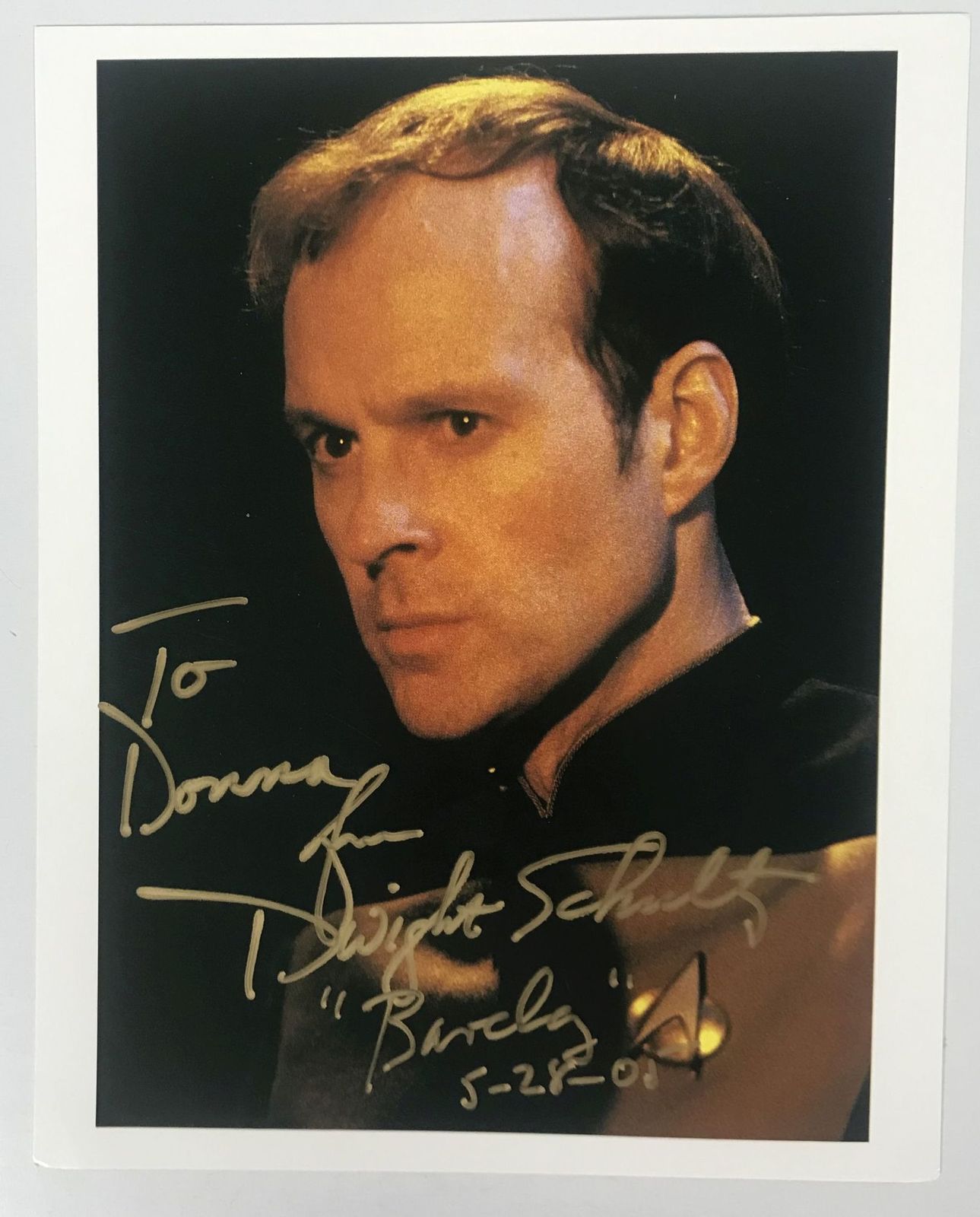 Dwight Schultz Signed Autographed "Star Trek" Glossy 8x10 Photo - HOLO ...
