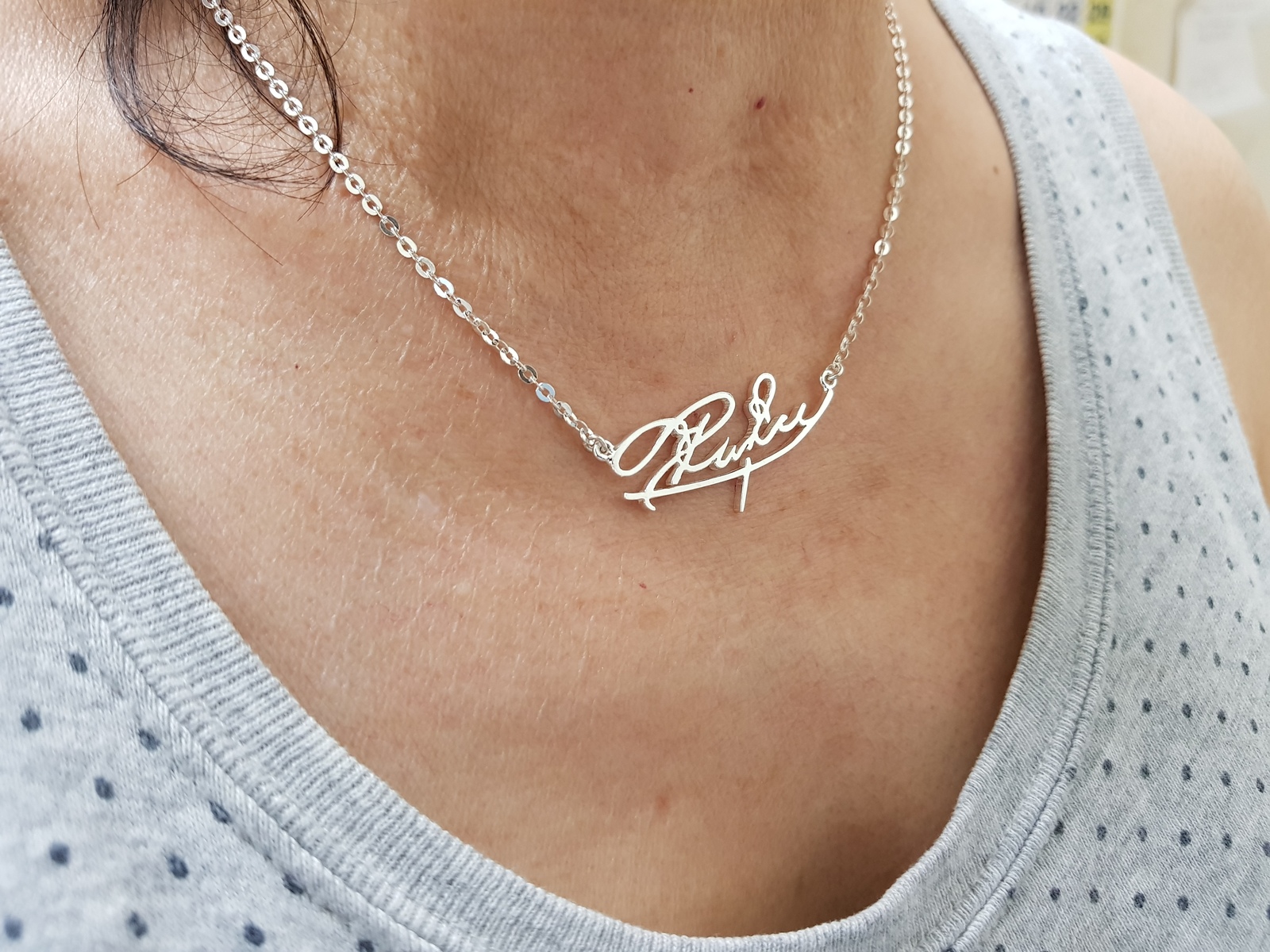 Pendant - Iconic Signature - Remembrance - 925 Silver - Handmade ...