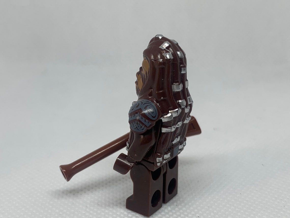 Star Wars Kashyyyk the Clone Wars Tarfful Wookiee Warrior Minifigure ...