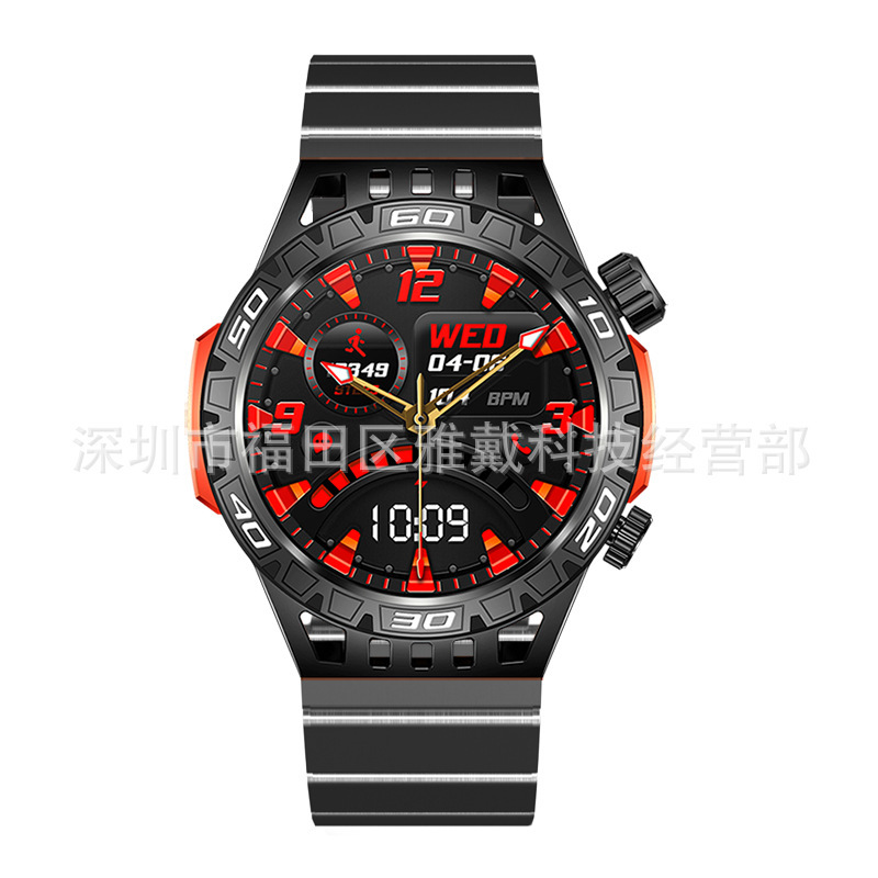 Ht22 Smart Watch Heart Rate Bluetooth Talk Compass Flashlight Step ...