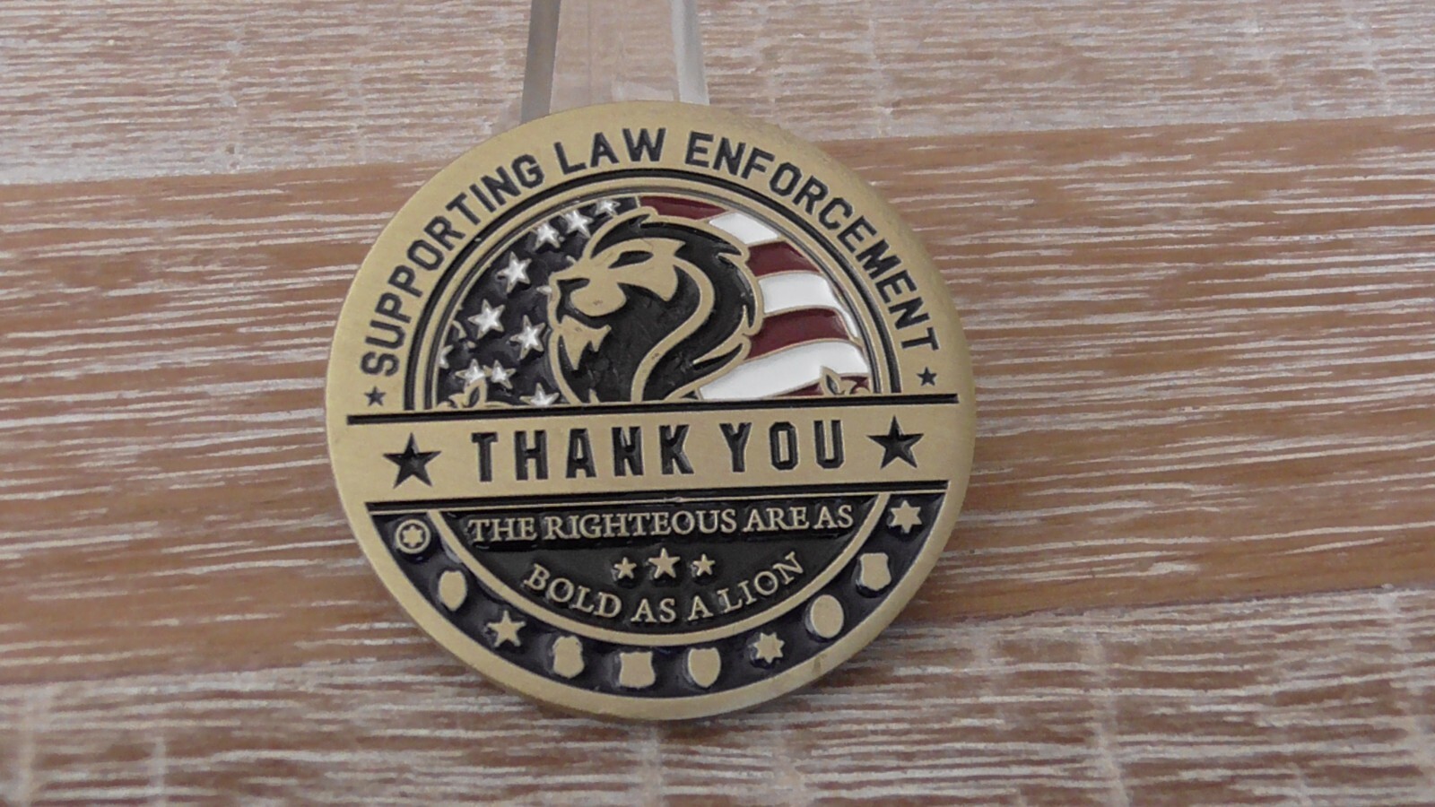 CopQuest Supporting Law Enforcement 25 Years Challenge Coin #C198 ...