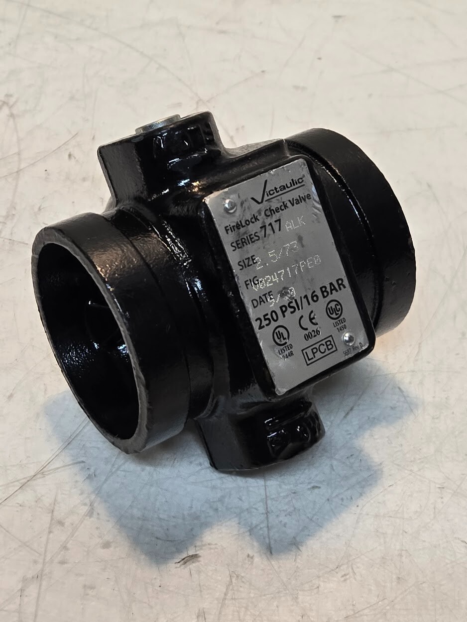 Victaulic FireLock 2.5" Check Valve 717 ALK | V024717PE0 | 250 PSI 16 ...