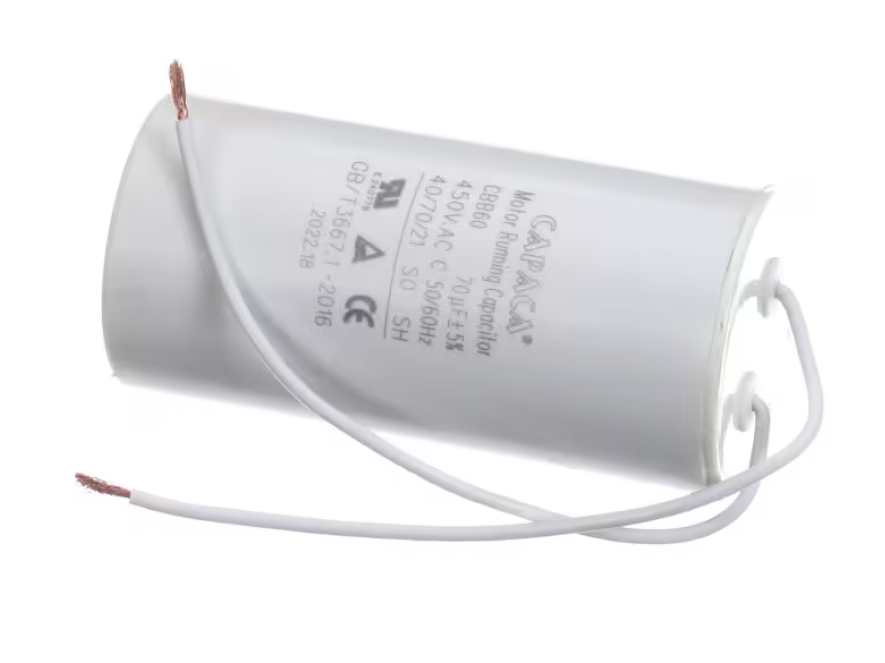 Winco CBB60 Capacitor, Run, 450 Volt, 50/60HZ, 70uF - Capacitors