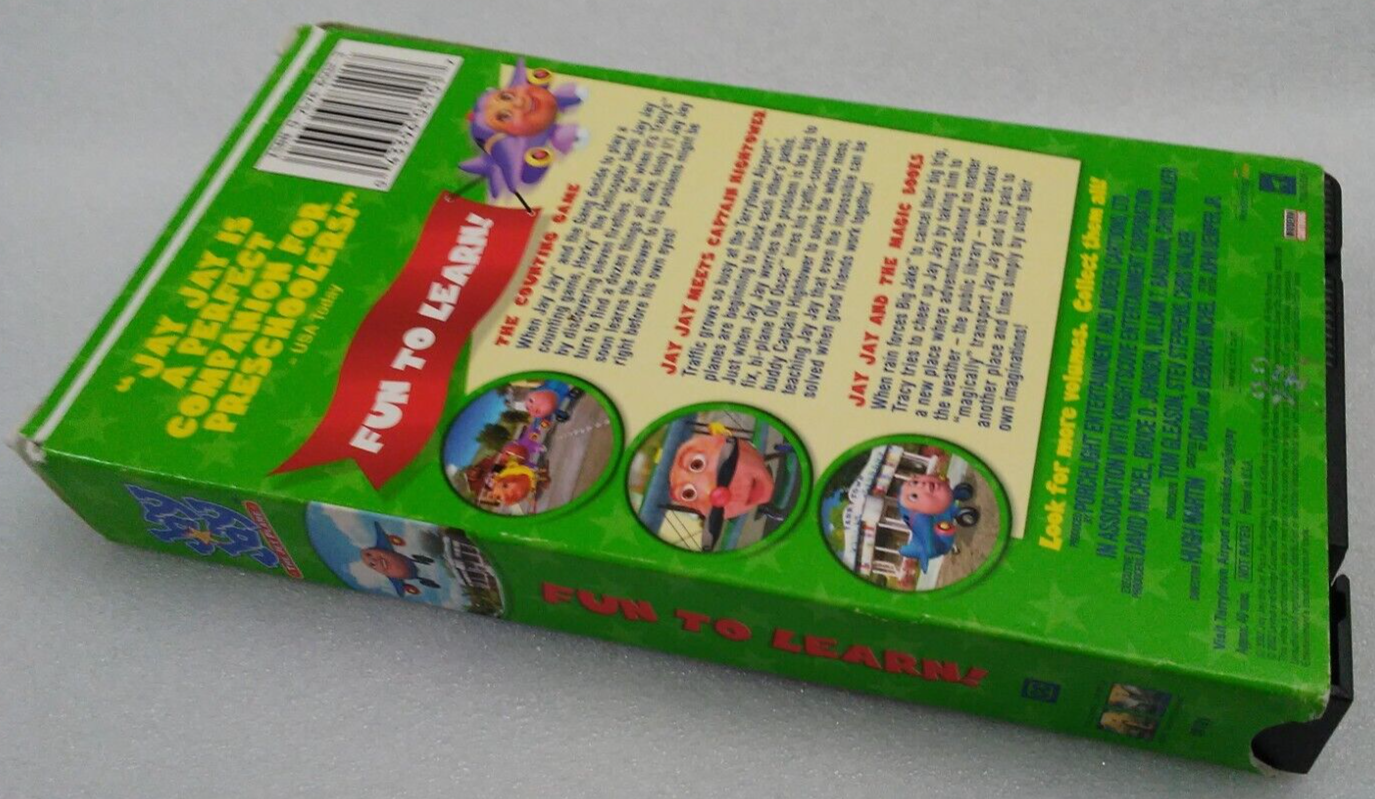 VHS Jay Jay the Jet Plane - Fun to Learn and 50 similar items