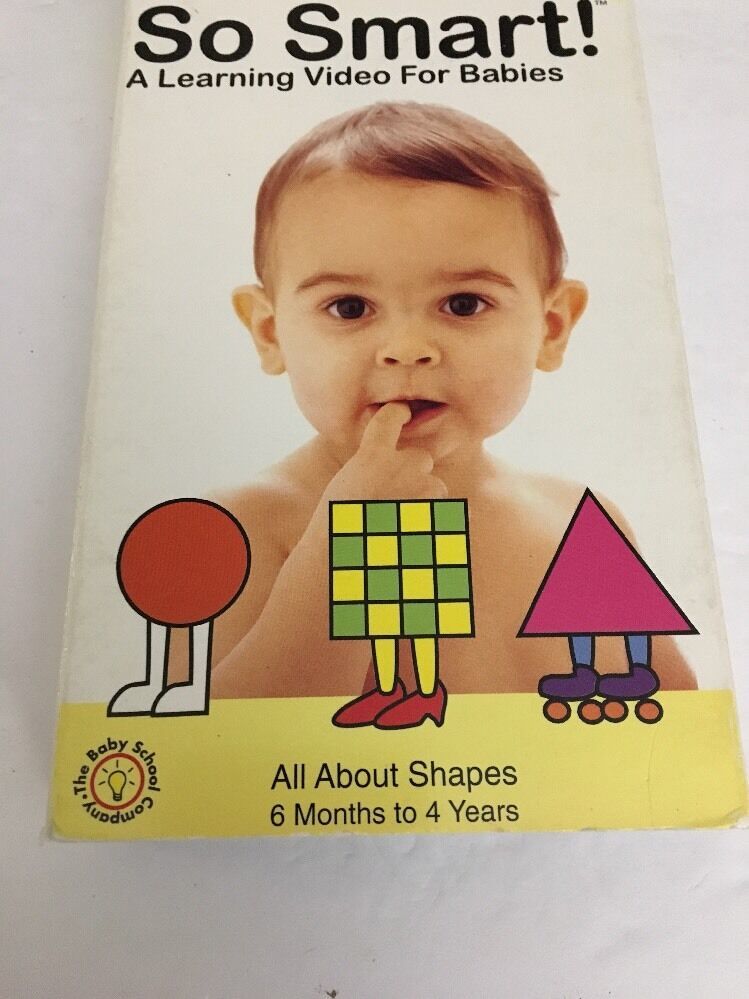 So Smart Shapes (VHS, 1999) Volumen 2-TESTED-RARE Vintage Collectible ...