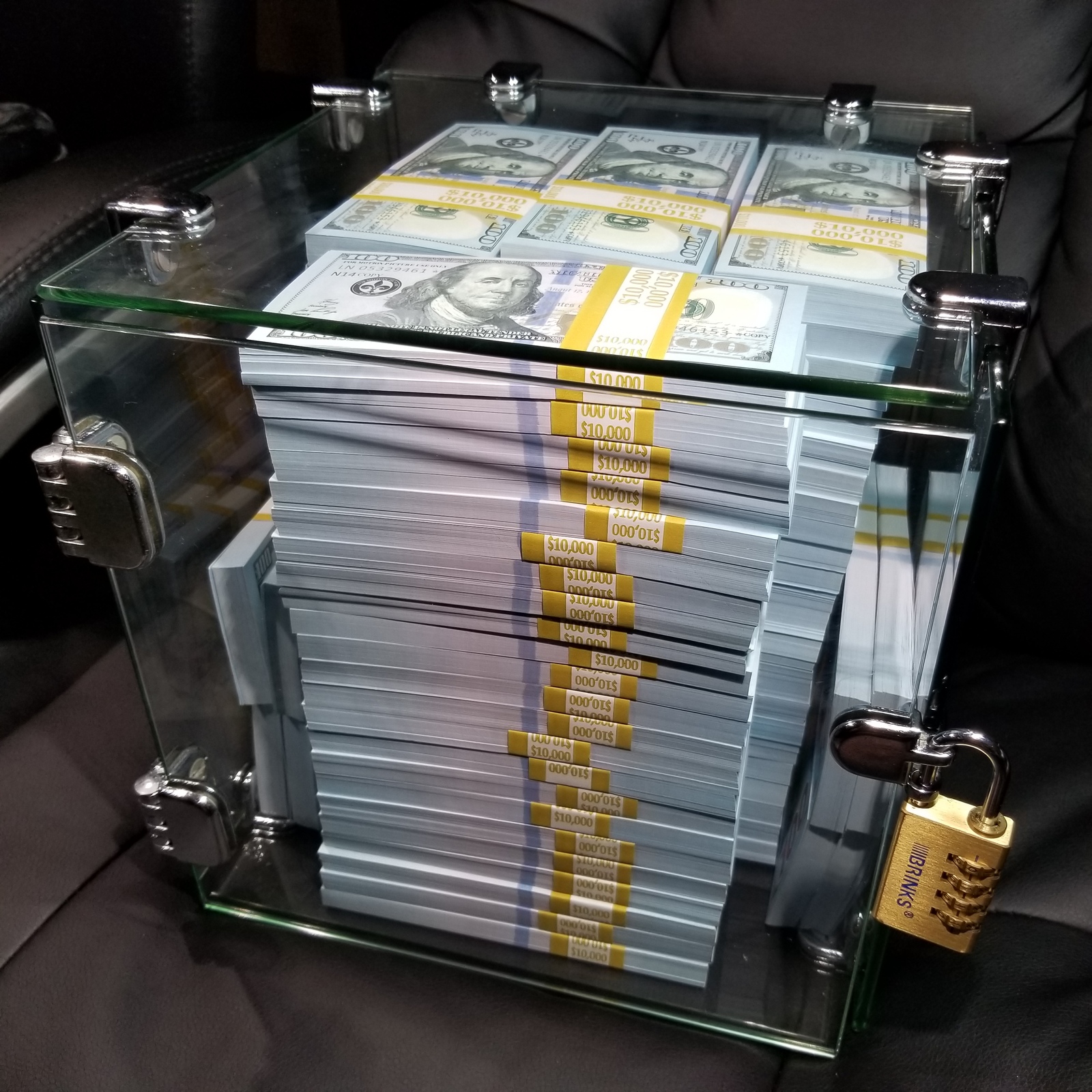 FULL PRINT 50K Realistic Prop Money New Fake 100 Dollar Bills REAL CASH ...
