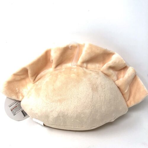 Gyoza Asian Dumpling Plush Dog Toy with Squeaker 7” New - Other