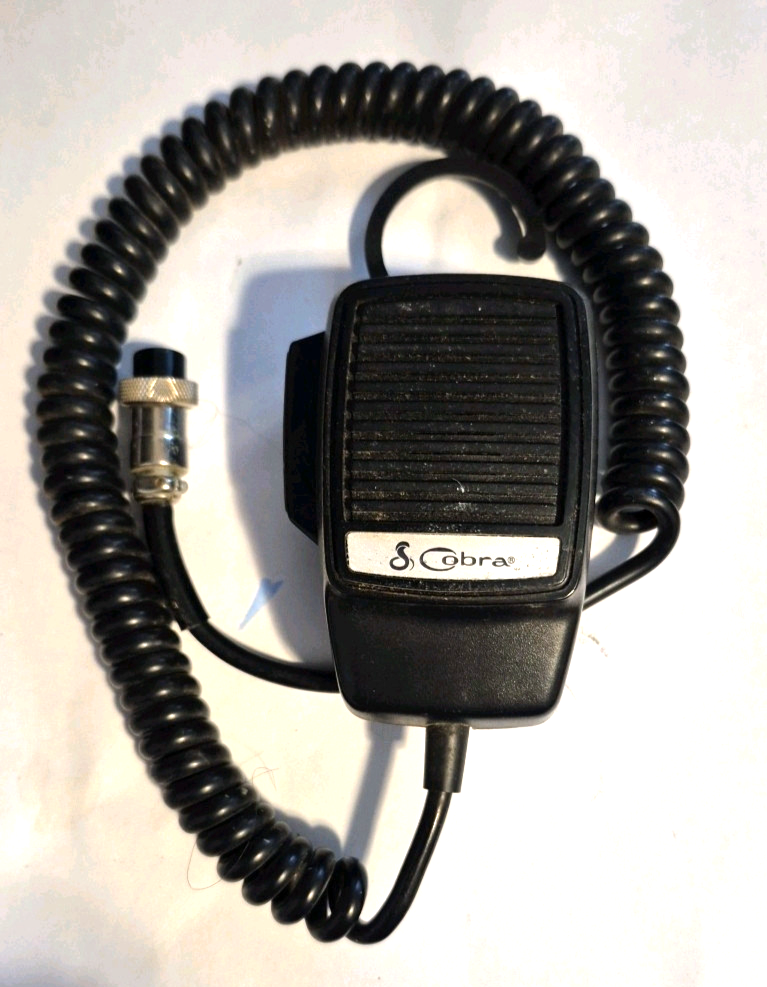 Vintage COBRA Microphone 4-pin Cobra CB Radio Microphone - Microphones