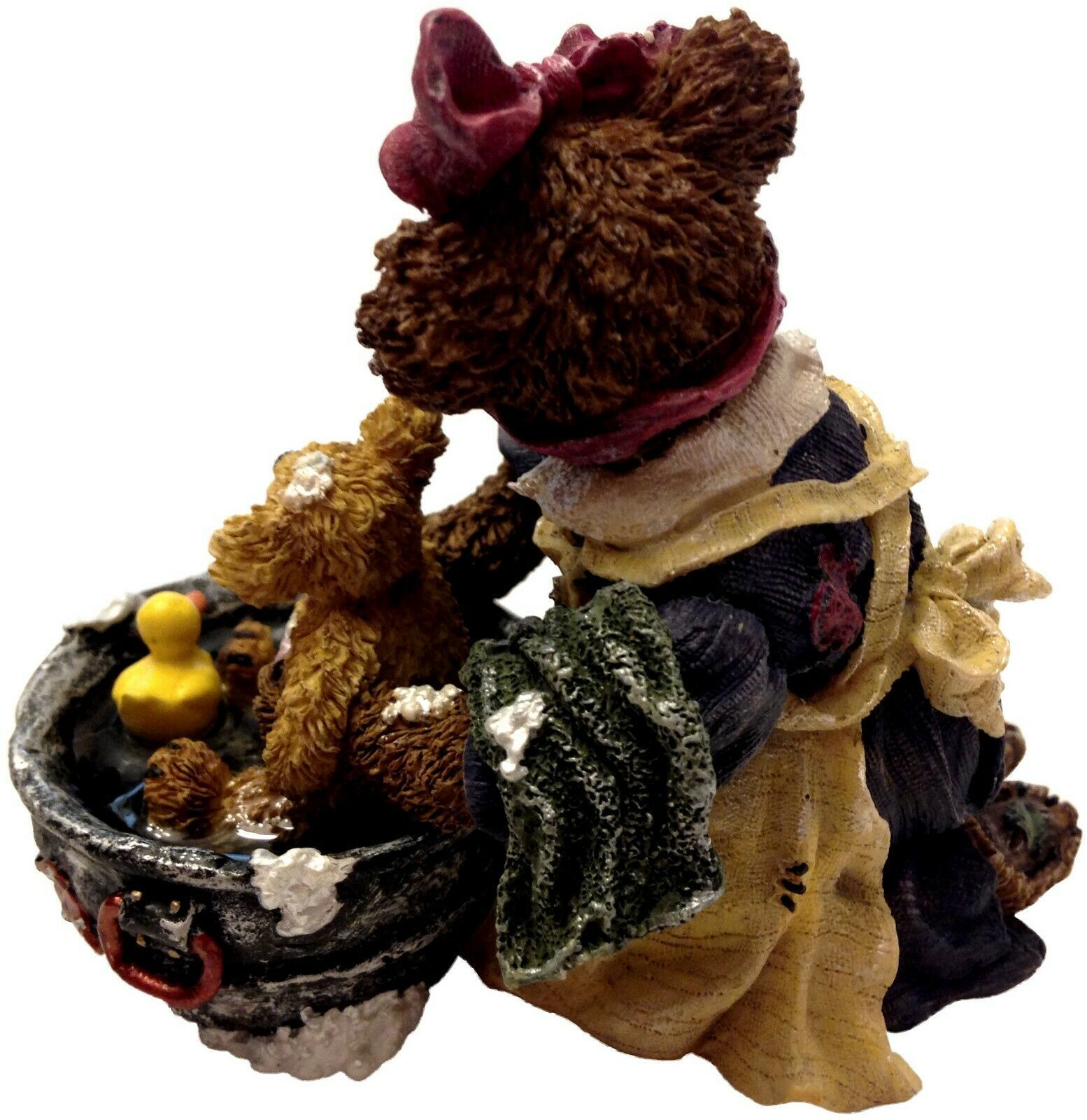 Boyds Bears, Momma with Baby Taylor Rub-A-Dub-Dub, 2000 #227747, FIRST ...