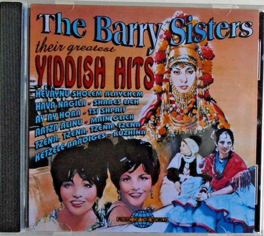 The Barry Sisters – Their Greatest Yiddish Hits CD - CDs
