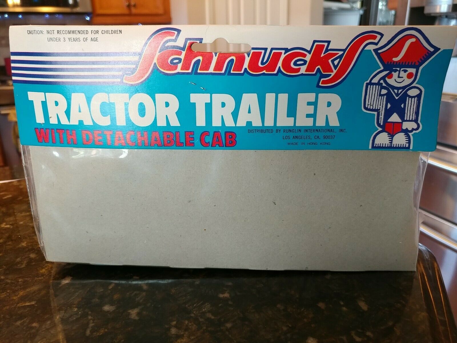 Vintage NEW Schnucks Tractor Trailer Detachable Cab PLASTIC NIP NIB ...