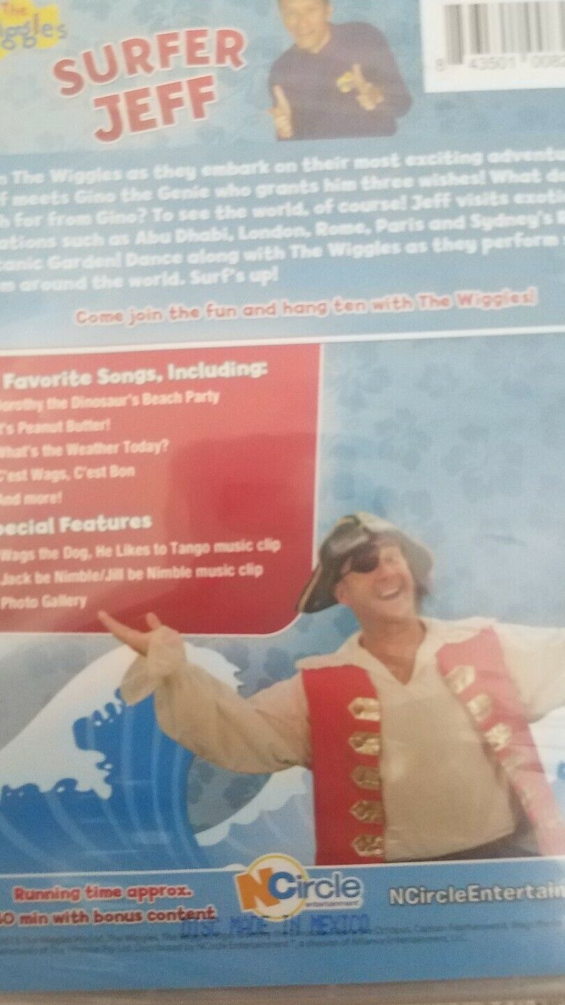 The Wiggles: Surfer Jeff (DVD, 2013) NEW! SEALED - DVDs & Blu-ray Discs