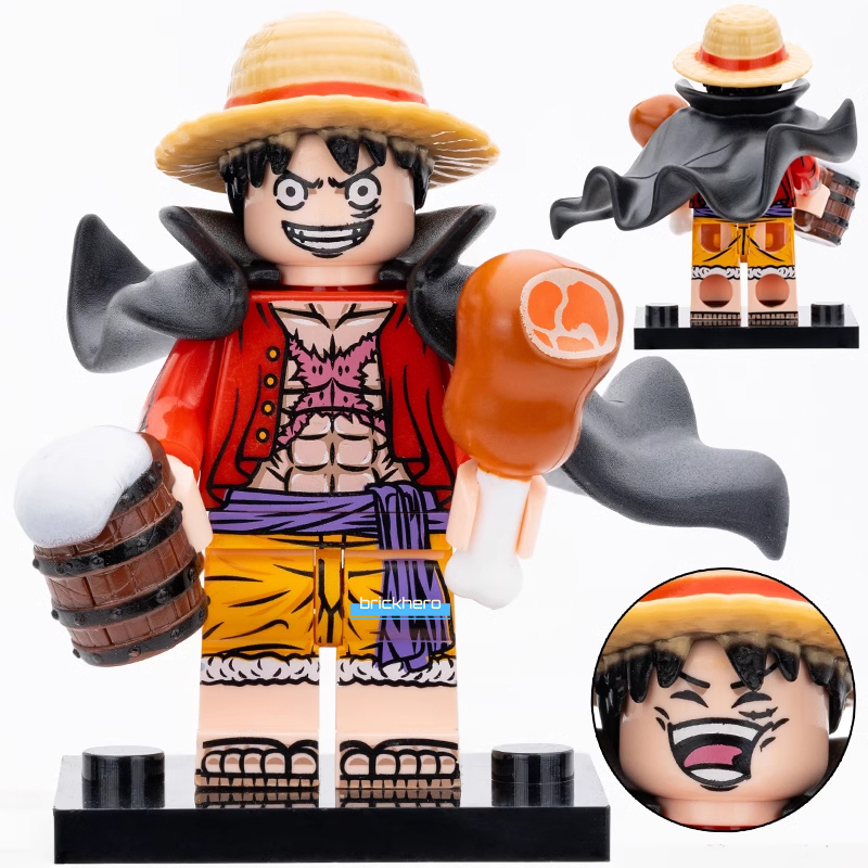 Monkey D. Luffy Japan Animations One Piece Lego Compatible Minifigure ...