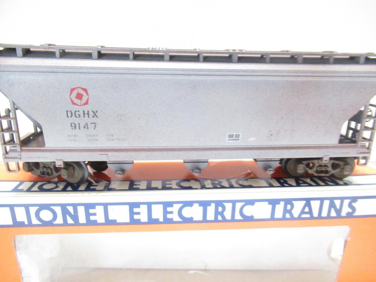 LIONEL CUSTOM PAINTED/WEATHERED DGHX 3 BAY STANDARD O HOPPER CAR #9147- B11 - Freight Cars