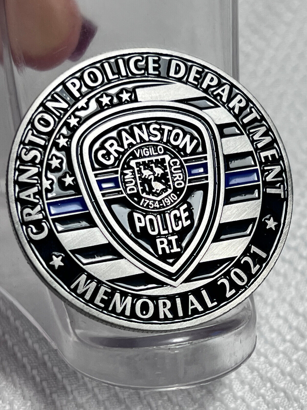Cranston Police Department RI Memorial 2021 In Memory Honor Challenge ...