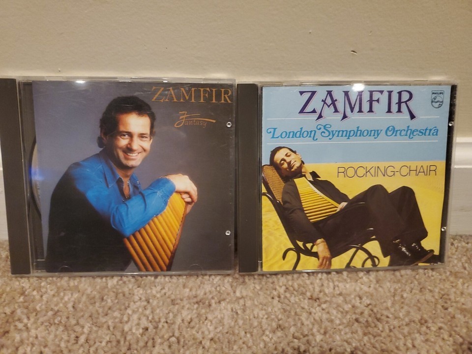 Lot of 2 Gheorghe Zamfir CDs: Fantasy, London Symphony Orchestra ...
