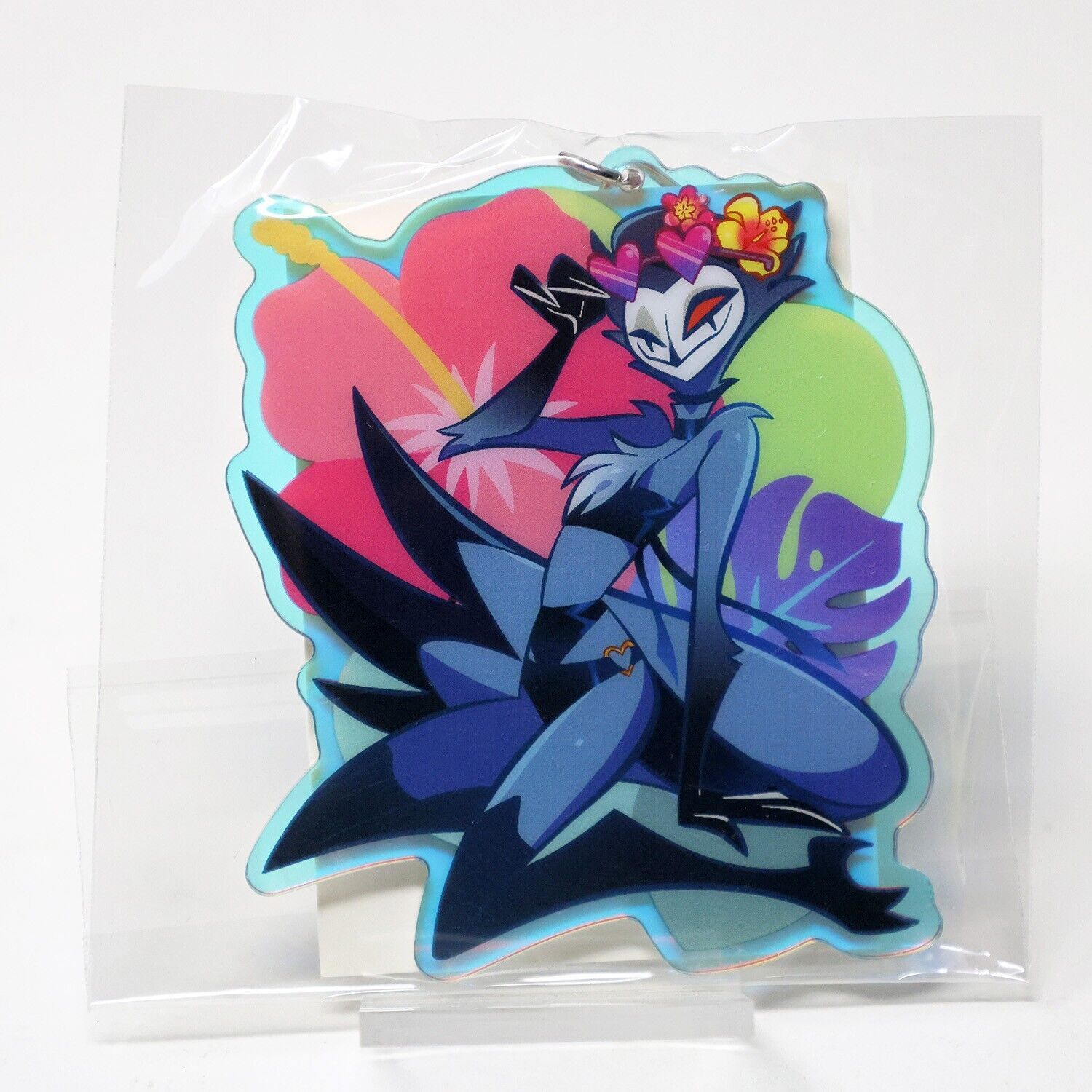 Helluva Boss Summer Stolas Swimsuit 2024 Light Blue Acrylic Keychain ...