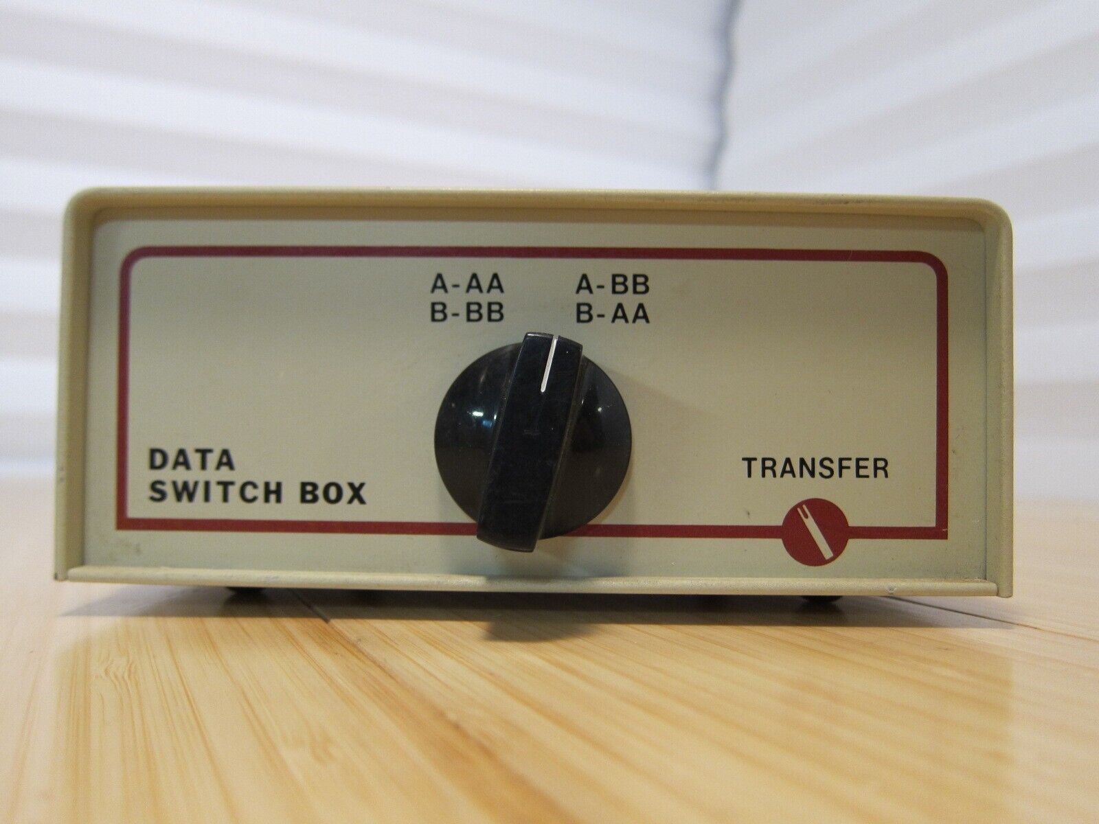 Vtg CN36 Centronics Parallel Printer Crossover Switch Box A-AA B-BB, A ...