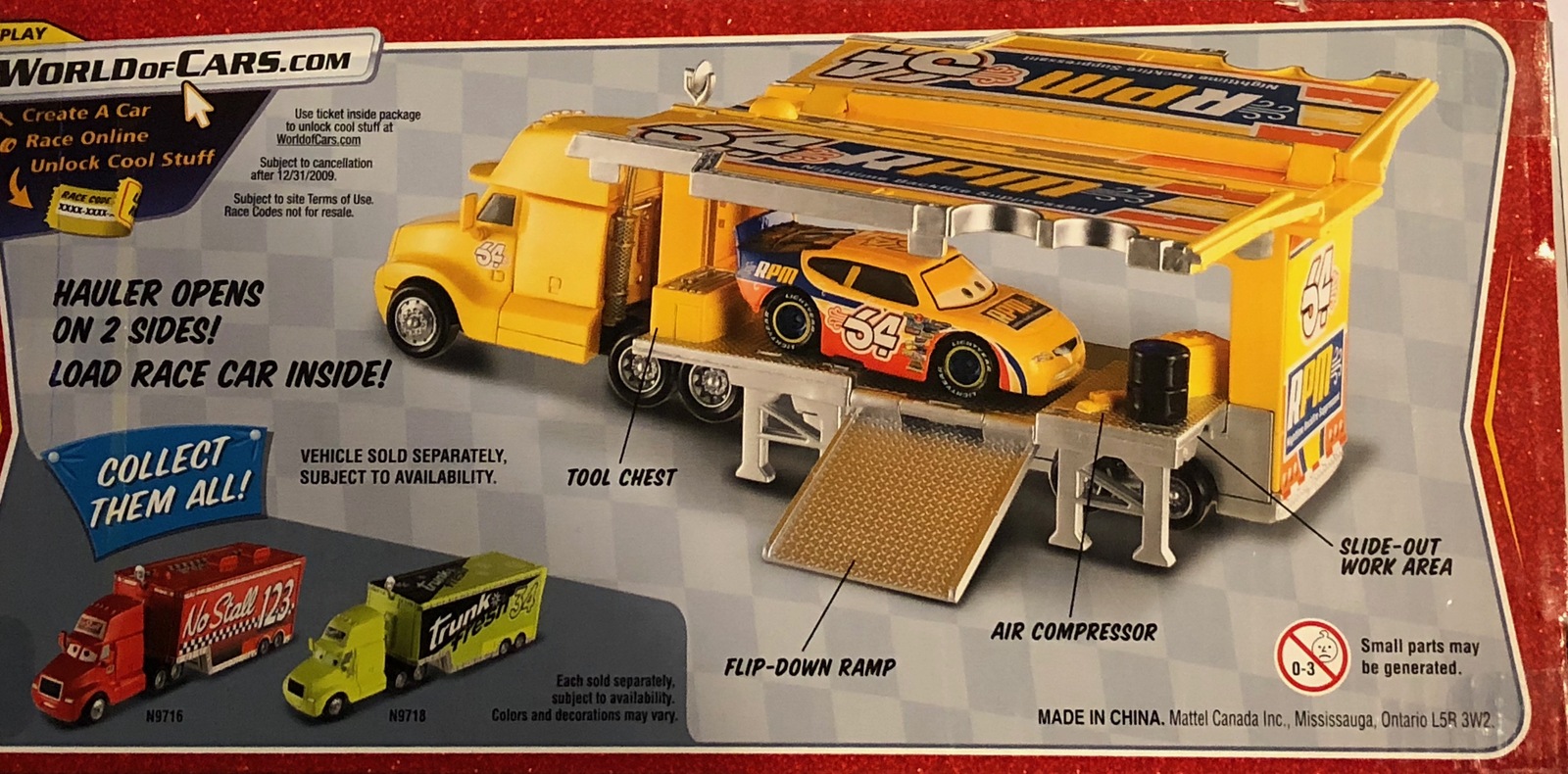 Disney Pixar Cars Haulers RPM Hauler - Action Figures