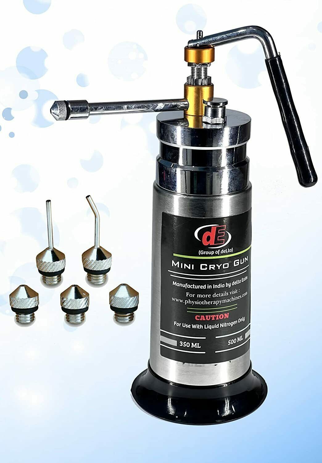 Mini Cryo Can Metal (LNC- Liquid Nitrogen) Sprayer 350 ml cryo tank ...