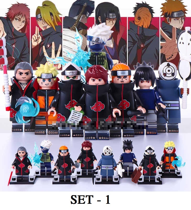 Naruto Madara Hashirama Hokage Akatsuki Itachi Kakashi 14 set ...