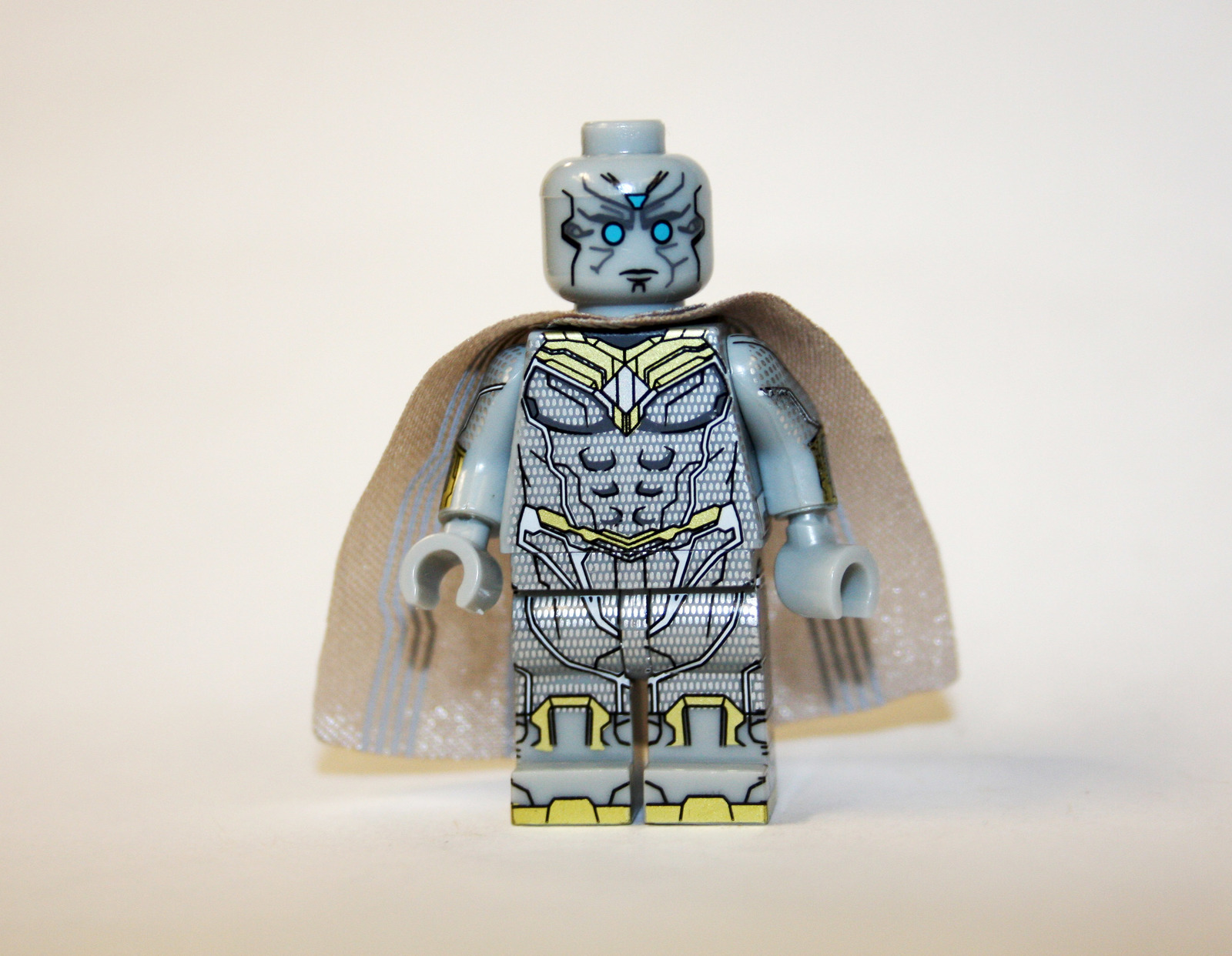 Building Vision Dead Avengers Movie Minifigure Custom - LEGO (R ...