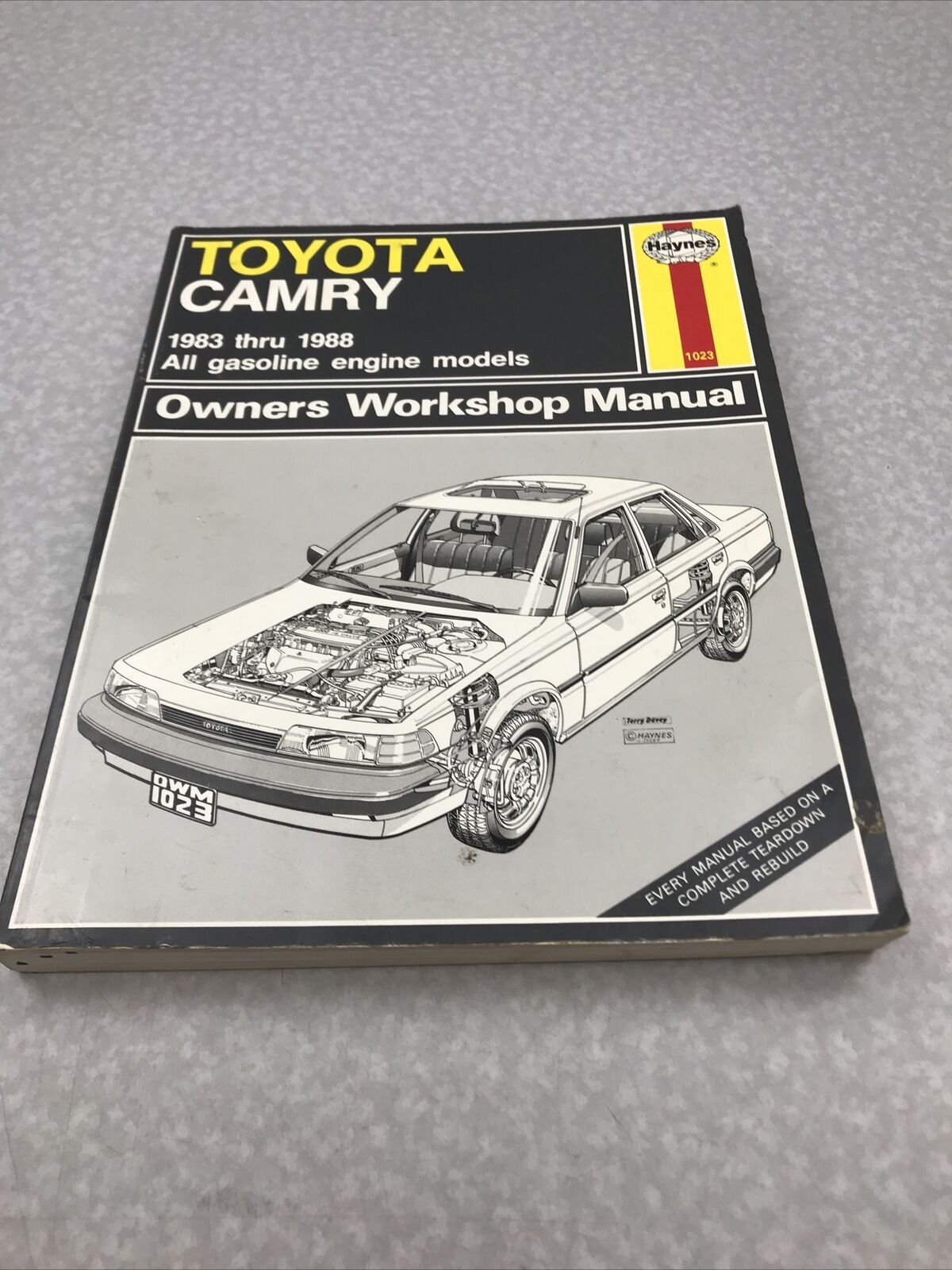 Haynes Techbook Toyota Camry 1983-1988 229 KG RR52 - Books & Magazines
