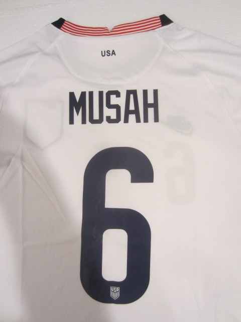 Yunus Musah USA USMNT 2022 World Cup Stadium White Home Soccer Jersey ...