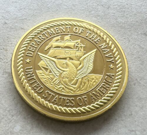US NAVY USS ABRAHAM LINCOLN CVN-72 Challenge Coin With 3D Display Case ...