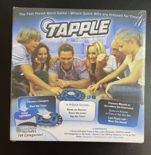 USAOPOLY TAPPLE® Word Game | Fast-Paced Family Board Game | Choose a ...