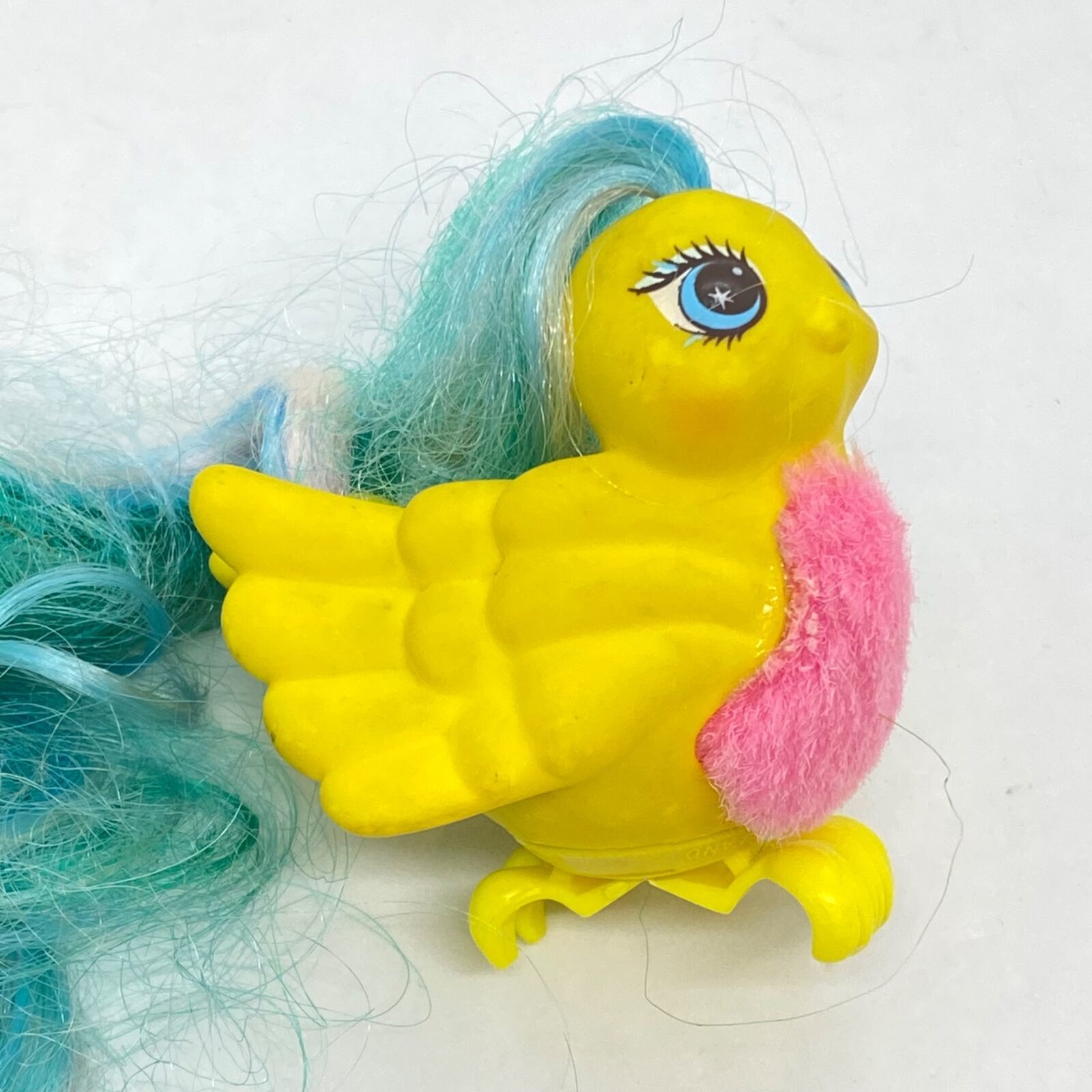 Fluffy Tails Fuzzy Tummies FairyTails Hasbro Vintage Bird MLP 1980s Toy ...